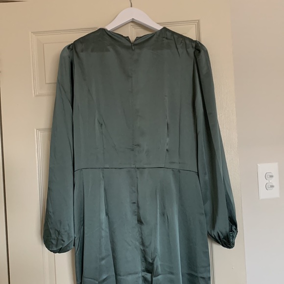 Veiled | Dresses | Veiled Collection Julianna Satin Wrap Maxi | Poshmark